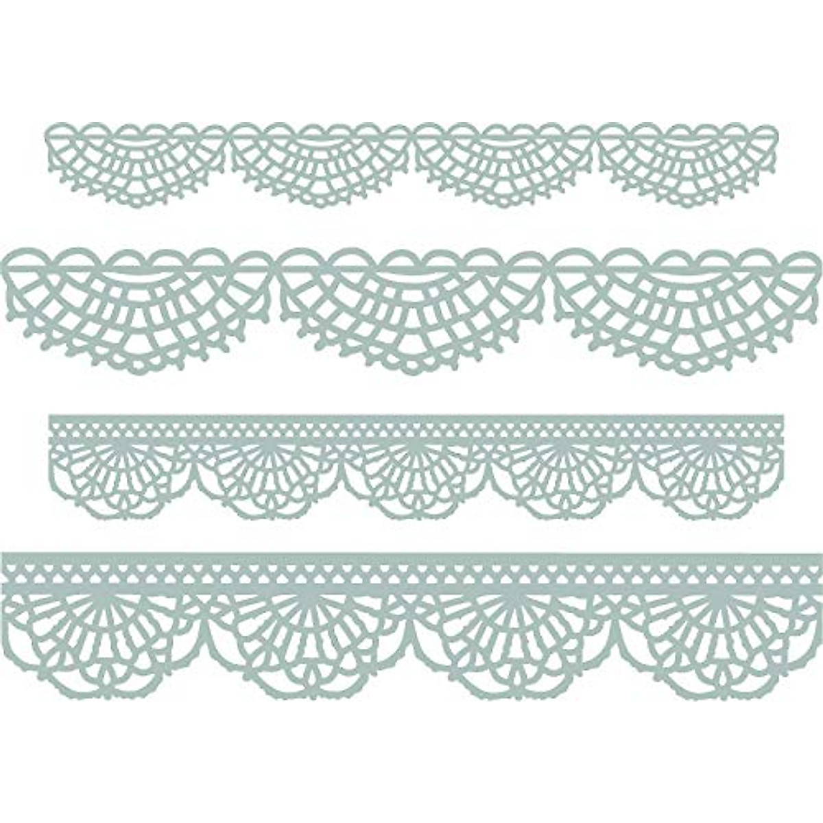 Sizzix, Multi Color, Thinlits Die Set , Crochet by Tim Holtz, 4 Pack, One Size