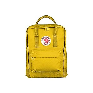 Fjallraven Men's Kånken, Warm Yellow, One Size