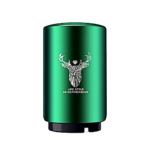 2-Pack Beer Bottle Opener | Push Down and Pop Off Bottle Opener | Automatic Beer Top Popper | Magnetic Cap Catcher