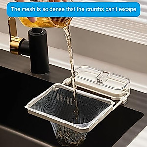 Suction Cup Sink Strainer With Fine Meshes Drain Protectors Prevents Clogs ABS Texture Suitable For Sinks And Baths