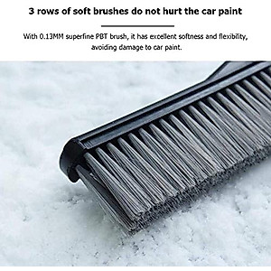 Chendunchishi Snow Shovel Removable car Snow Removing Scraper deicing Brush Tool