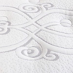 Signature Design by Ashley Limited Edition 11 Inch Pillowtop Hybrid Mattress, CertiPUR-US Certified Gel Foam, Queen