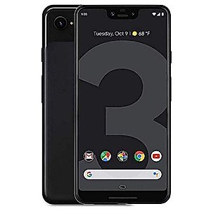 Google Pixel 3 64GB Unlocked GSM & CDMA 4G LTE - Just Black (Renewed)
