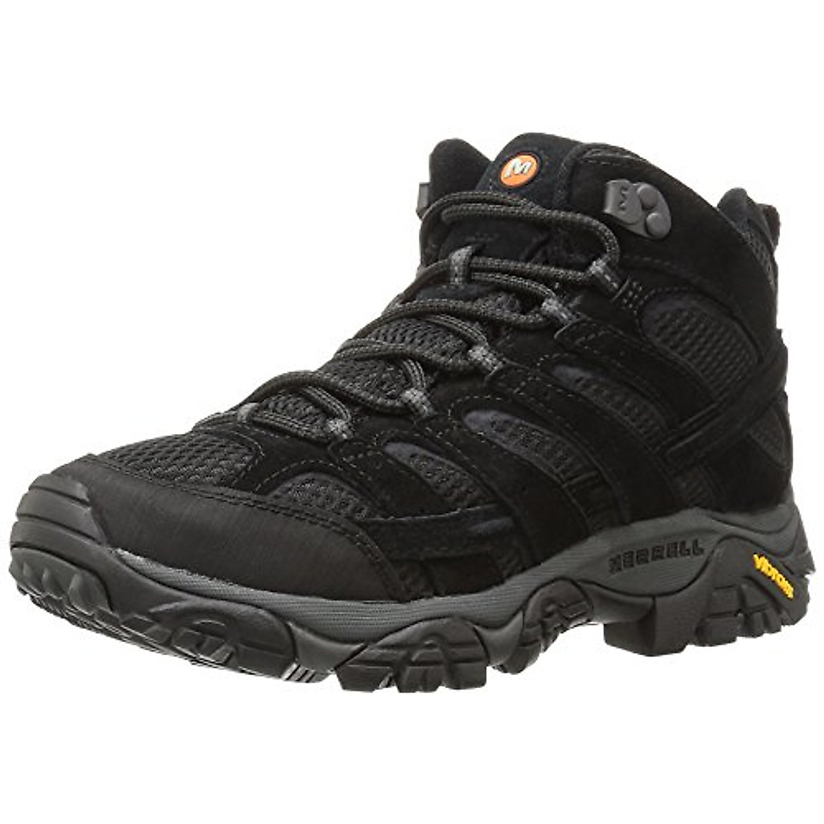 Merrell Men's Moab 2 Vent Mid Hiking Boot, Black Night, 11.5 M US