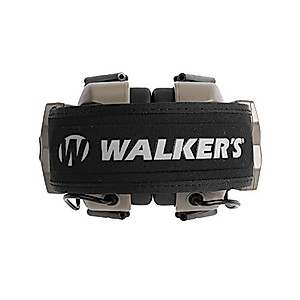 WALKER'S XCEL 100 Digital Electronic Muff W/Voice Clarity, Advanced Circuit, 4 Listening Modes, Beige (GWP-XSEM)