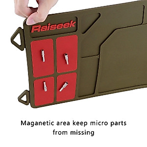 Raiseek Rifle Shotgun Cleaning Mat Gun Cleaning Stand for Cleaning