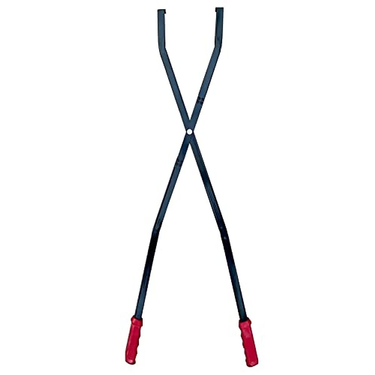 40" Fireplace Tongs Safely Move Firewood Grabber Tool Rustproof With Rubber Handle for Fire Pits Comfort Enjoy Bonfire and Campfire