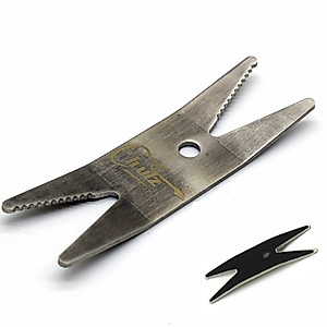 Guitar Bass Spinner Wrench Stainless Steel Spinner Wrench Microfiber Suede Backing for Switch Knob Tuner Guitar Parts & Accessories