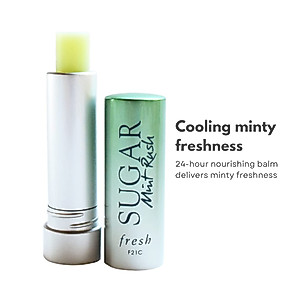 Fresh Sugar Collection Lip Care Set:: Mint Rush Freshening Lip Treatment, Advanced Therapy Treatment Lip Balm, and 3 Sugar Lip Balms in Rose, Honey, and Petal