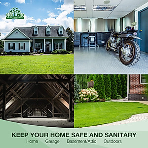 Mouse Trap by Eco Pro Pest Control | 6-Pack Reusable Small Rodent Traps | Indoor & Outdoor Mouse Traps | Easy Set Up, Quick Snap Kill Mice Traps (Bait Not Included) | Powerful Pest Control Traps