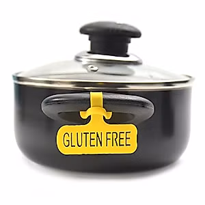 Gluten Free Silicone Labels. Kitchen Organization Accessories. Pantry Labels. Pack of 4 Kitchen Identifier Tags. by Name-ME