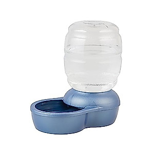 Petmate Replendish Gravity Waterer Cat and Dog Water Dispenser 0.5 GAL, Blue