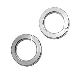 SeaLux Marine Boat Bow Eye Stern Eye U Bolt Tie Down 3/8" Stock, 5" Overall Length, 3-3/8" Thread Length with Hex Nuts and Split washers-SL878805850CW