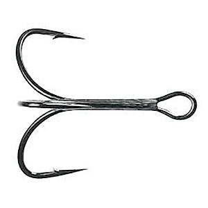 Mustad KVD Elite Triple Grip Treble, Forged - Black Nickel 2