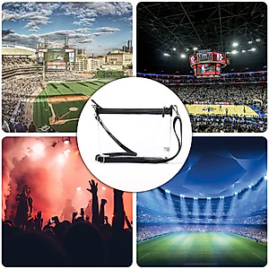 GM LIKKIE Clear Cross Body Bag, Clear Zipper Purses for Women, Stadium Approved Women Shoulder Handbag (Black)