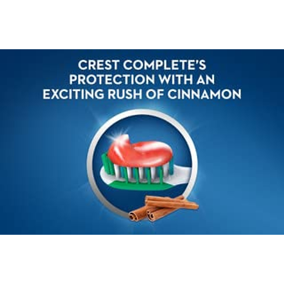 Crest Complete Cinnamon Rush 5.4 OZ (Pack of 6)