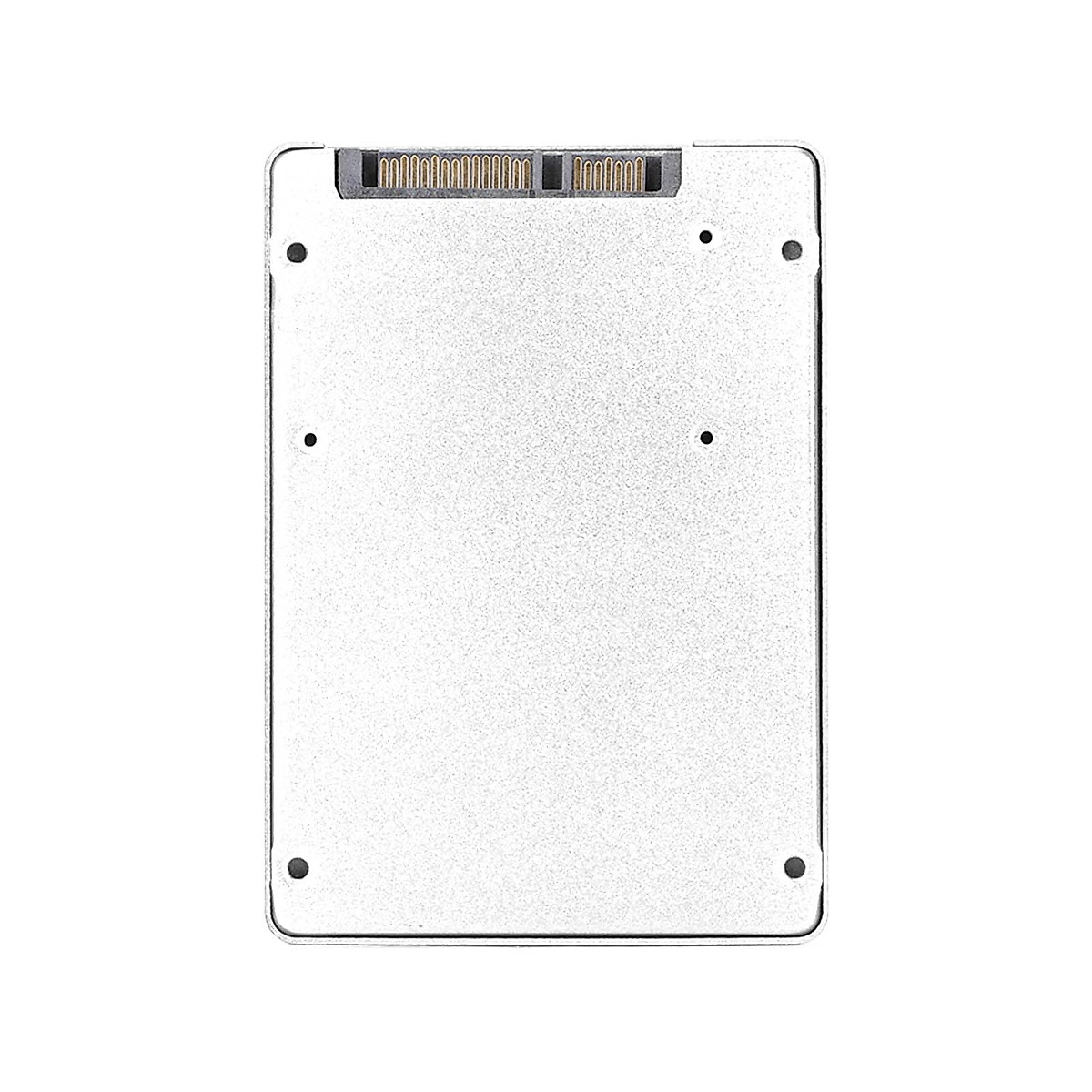 MSATASATA3.0 Hard Drive Adapter Card Ultrathin Aluminum Alloy SSD Adapter Enclosure for Home Office Computers Silver