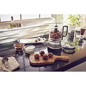 KitchenAid 5-Cup One Touch Food Chopper | Contour Silver (Renewed)