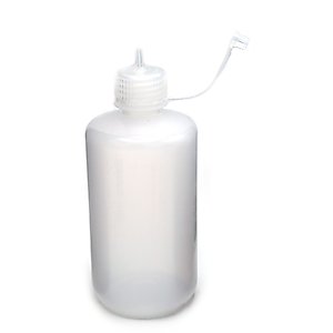 EISCO Labs 250ml LDPE Dropping Bottle, Euro Design - Consistent Liquid Dispensing with Secure Cap