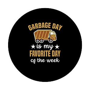 Garbage Truck Waste Collector PopSockets Swappable PopGrip