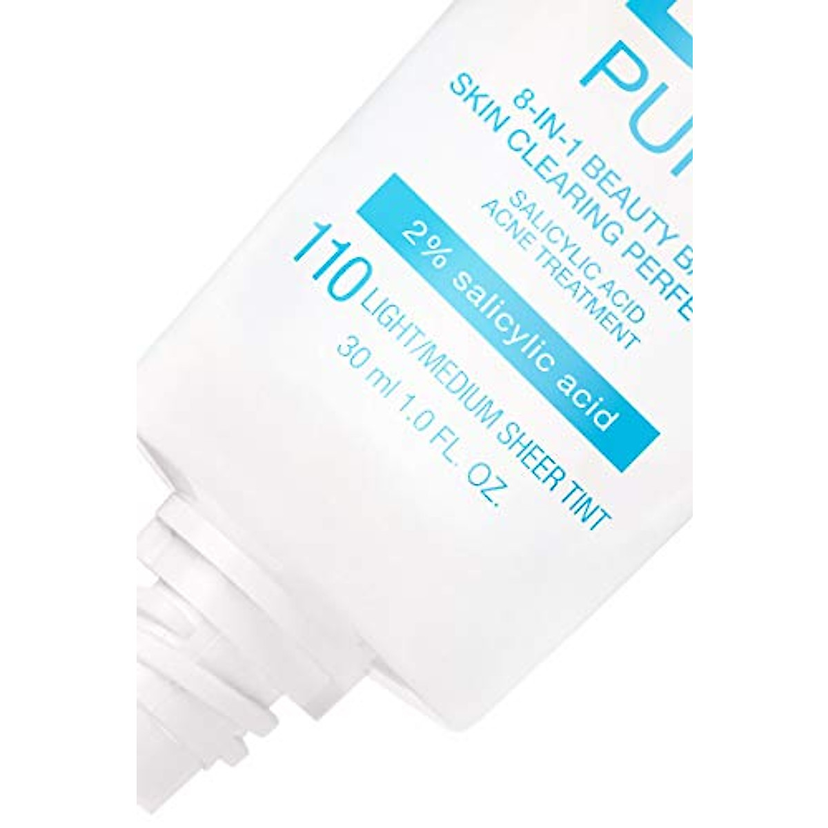 Maybelline Dream Pure Skin Clearing BB Cream, 8-in-1 Skin Perfecting Beauty Balm With 2% Salicylic Acid, Sheer Tint Coverage, Oil-Free, Light/Medium, 1 Count