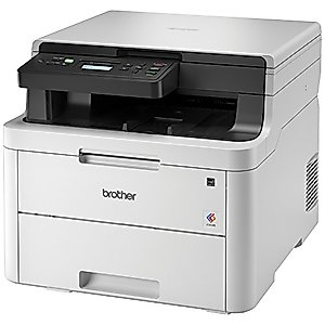 Brother HL-L3290CDW Compact Digital Color Printer Providing Laser Printer Quality Results with Convenient Flatbed Copy & Scan, Wireless and Duplex Printing, Amazon Dash Replenishment Ready