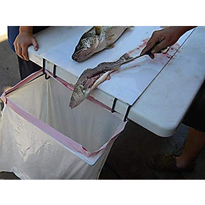 AMERICAN MADE THE ORIGINAL- Trash-Ease-Table - Portable Trash Bag Holder, Camping, Tailgating, Picnics, Parties, Crafting, Scrapbooking,13 gallon garbage bag size, NO tools needed