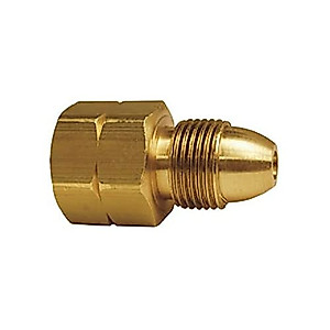 H0MEpartss Male POL Propane Tank Connection to Female 1/2" Pipe Thread FPT NPT ME357