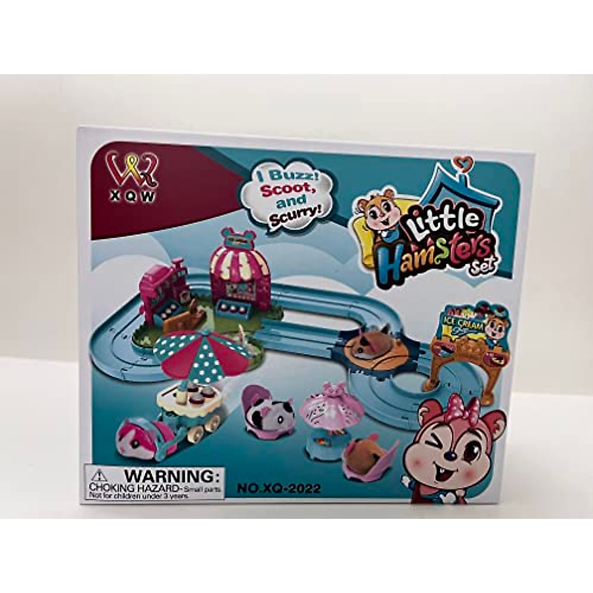 XQW Hamster Track Toys for Kids,Pets Set Toy Suitable for Ages 3, 4, 5,6,7, Kids Toy Great Gift Toddlers, Toy for Boys and Girls.(Rat Set)