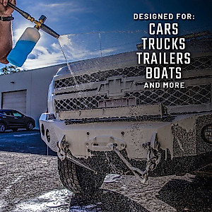 Slick Products Wash & Wax Super Concentrated Car Wash Foam Shampoo For Car, Truck, RV, Motorhome, Toy Hauler, and Boat (64 oz.)