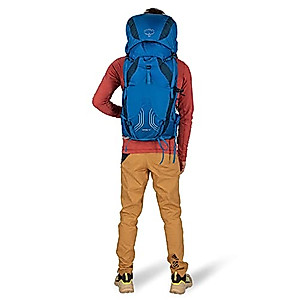 Osprey Exos 38L Men's Ultralight Backpacking Backpack, Blue Ribbon, S/M