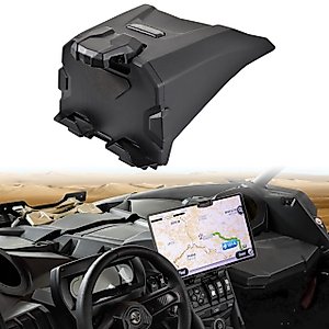 SAUTVS Electronic Device Tablet Phone Holder for Can-Am Maverick X3 2017-2024 Accessories, X3 Electronic Device Mounts with Storage Box Organizer Tray, Replace #715002874