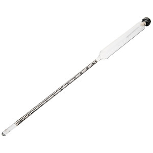 GLEAVI 5pcs Hydrometer Petroleum Making Tool Measure Tool Liquid Tester Mud Making Kit for Beginners Mud Making Supplies Test Tool Liquid Measuring Tools Liquid Meter Distilling Supplies