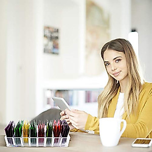 Tea Bag Storage Organizer, Kitchen Pantry, Cabinet, Countertop Food Drawer Holder Bin Caddy - For Coffee| Sugar Packet| Beverage Bags| Sweeter| ketchup| Spice Pouches| Dressing Mixes. 2 Pack(Box Only)