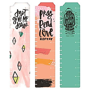 Illustrated Faith Illustrating Bible Just Give Me Jesus Clip-in Bookmarks, Set of 3