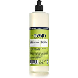 Mrs. Meyer's Dish Soap Variety, 1 Dish Soap, 1 Dish Soap Refill, Lemon Verbena, 1 CT