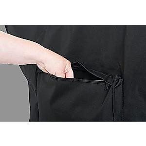 SIRUITON Cooler Cart Cover Waterproof Oxford Fabric, Fits for Most 80-100 Quart Rolling Cooler Cart Cover, Outdoor Beverage Cart, Patio Ice Chest Protective Covers