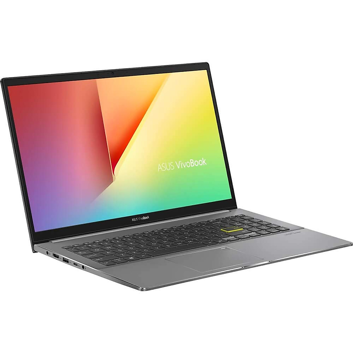 ASUS VivoBook S15 S533 Thin and Light Laptop, 15.6” FHD, Intel Core i5-10210U CPU, 8GB DDR4 RAM, 512GB PCIe SSD, Windows 10 Home, S533FA-DS51, Indie Black