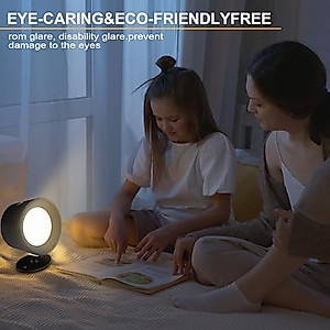 M-Xeotei Wall Lights, Battery Operated Wall Sconce, 3 Color Temperatures and Brightness Dimmable, Touch and Remote Control, Peel and Stick Sconce Lights (2PCS)