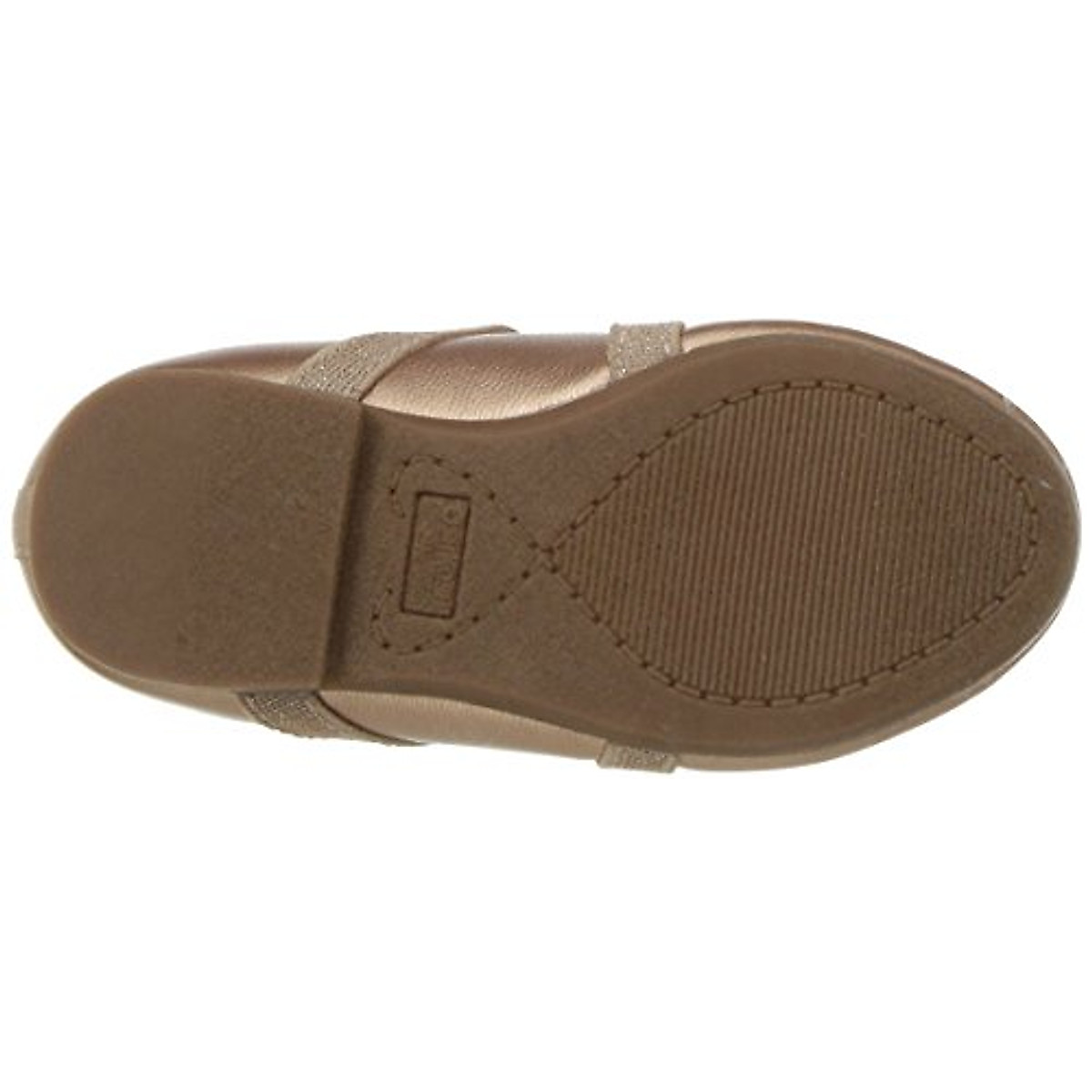 OshKosh B'Gosh Baby-Girl's Flora Ballet Flat, Rose, 7 M US Toddler