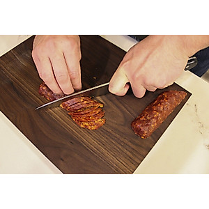 Walnut Hollow Solid Walnut Serving & Charcuterie Board for Entertaining, Weddings, and Gifts (42384)