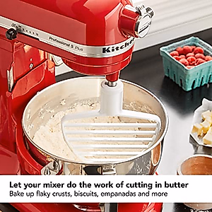 KitchenAid Pastry Tilt Head Stand Mixer Beater Attachment, White
