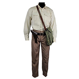 Indiana Jones Pants Safari Raiders Party Fancy Costume (XL)