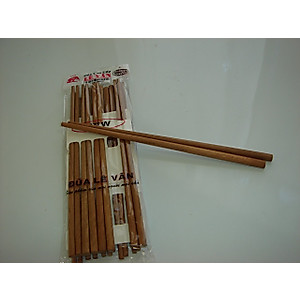 New Le Van Set of 10 Pair Hard Wood Chopsticks