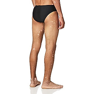 Speedo mens Brief Endurance+ Solid Adult Swimsuit, Speedo Black, 30 US