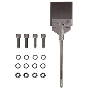 MYOYAY 6" SDS Max Floor Scraper - 25" Heavy-Duty Rotary Hammer Drill Tool, Durable Thinset Removal Chisel Bit for Effortless Tile, Vinyl, Linoleum, Hardwood, Concrete, and Mortar Floor Renovation