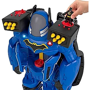 Imaginext DC Super Friends Batman Robot Playset, Batbot Xtreme, 30 Inches Tall with Figure and 11 Play Pieces for Preschool Kids [Amazon Exclusive]
