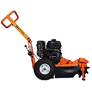 DK2 Power Gas Powered Certified Commercial Frame Stump Grinder Power Tool with 14HP Kohler Motor and Multi-Position Adjustable Bow Handle