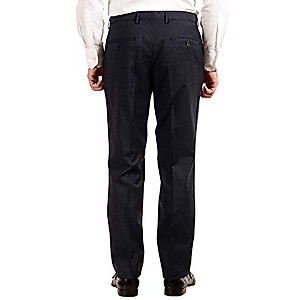 Hugo Boss "Huge6/Genius4WE Men's 100% Wool Three-Piece Suit US 40L IT 50L Blue