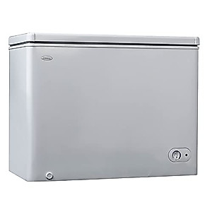 Danby DCF072A3WDB-6 7.2 Cu.Ft. Garage Ready Chest Freezer with Basket and Front-Mount Thermostat, in White